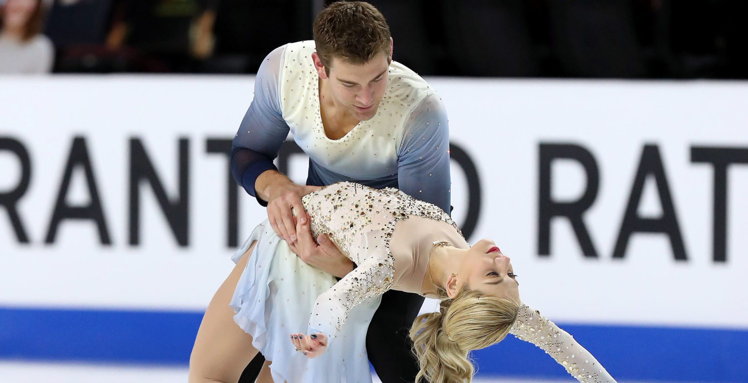 Alexa Knierim and Brandon Frazier win Skate America title in ...