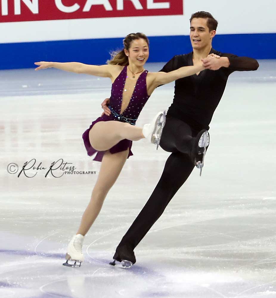 Audrey Shin and Balázs Nagy preparing for debut - Figure Skaters Online