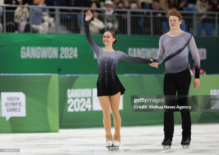 How Cayla Smith and Jared McPike won Winter Youth Olympic silver after ...