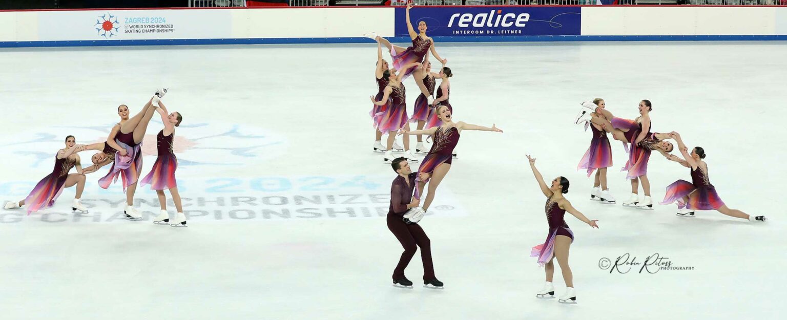 Photos – 2024 ISU World Synchronized Skating Championships – Figure ...