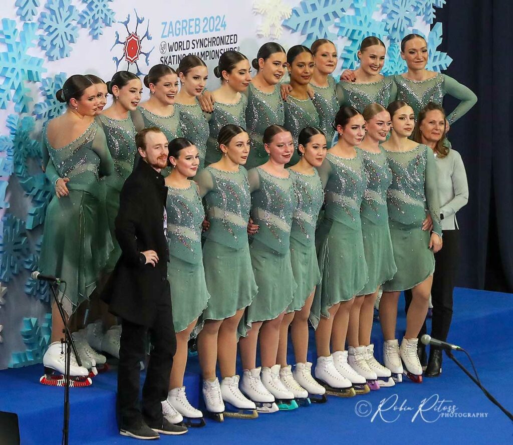 Photos – 2024 ISU World Synchronized Skating Championships – Figure ...