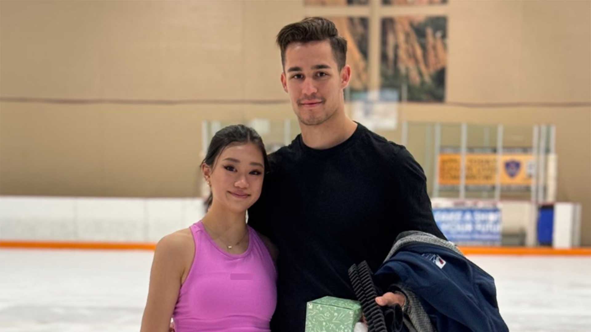 Audrey Shin and Balázs Nagy preparing for debut - Figure Skaters Online