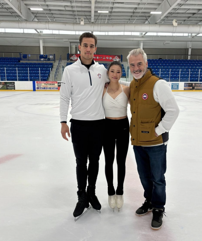 Audrey Shin and Balázs Nagy preparing for debut – Figure Skaters Online
